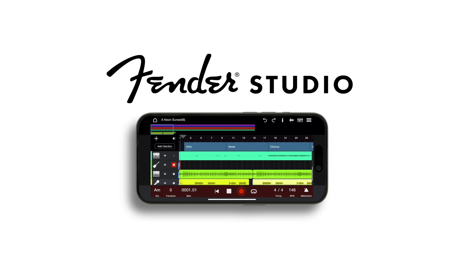 Fender presenta Fender Studio, la nueva app para grabar y tocar en ...