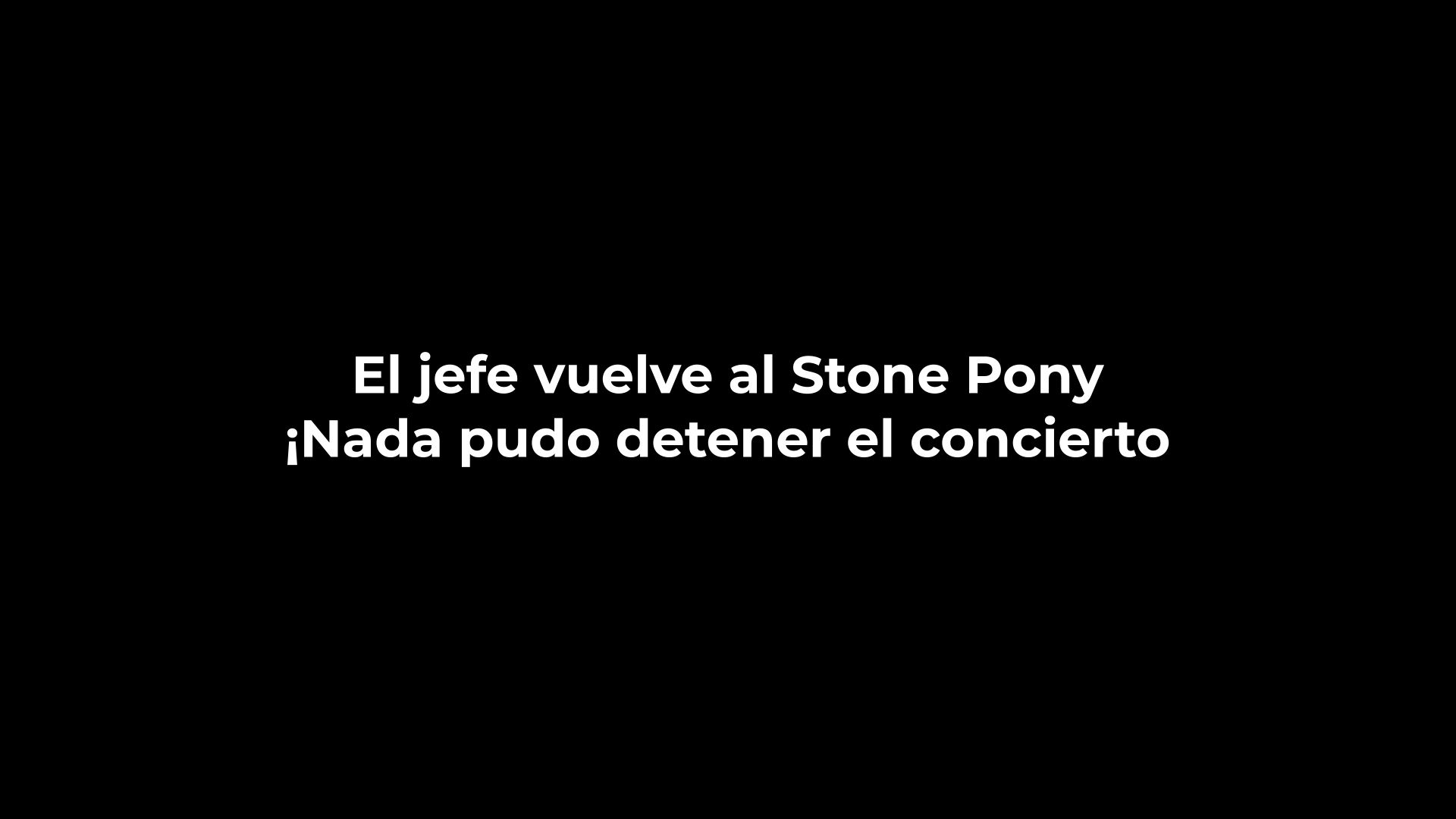 La épica sorpresa de Bruce Springsteen en Stone Pony - Adrifersa